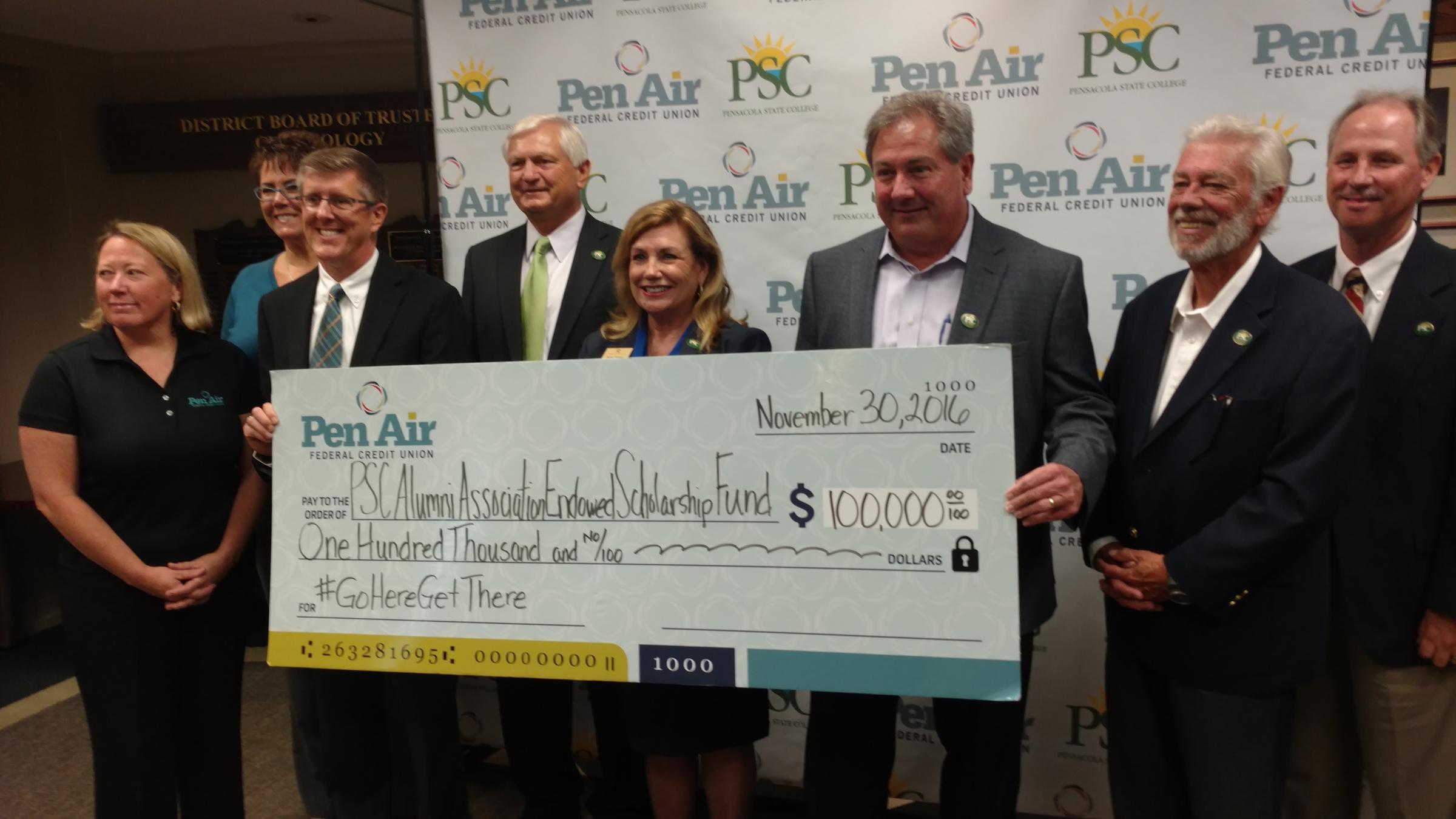 Pen Air Helps Fund Scholarships at Pensacola State | Alumni Association ...
